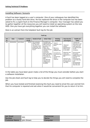 Computer Hardware Worksheets 2 | Teaching Resources