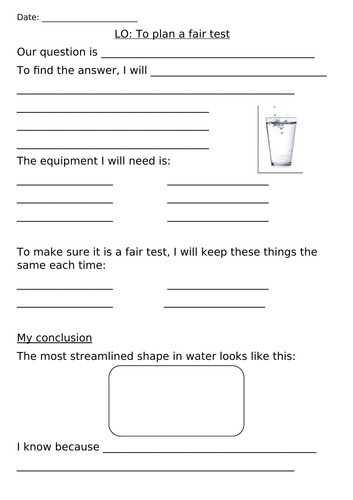 Year 5 Water Resistance Lesson | Teaching Resources Year 5 Water Resistance Lesson | Teaching Resources