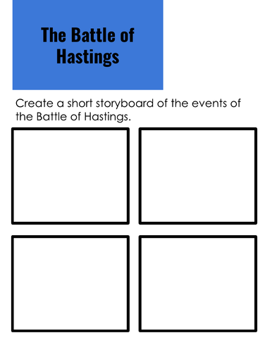 The battle of Hastings (14th Oct)teaching slides/worksheet. | Teaching ...