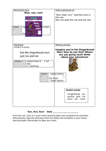 RWInc Purple story books - activity sheets | Teaching Resources