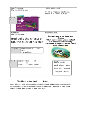 RWInc Purple story books - activity sheets | Teaching Resources
