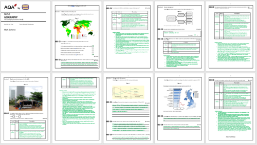 AQA GCSE Geography (9-1) - Practice Exam Paper - The Changing Economic ...
