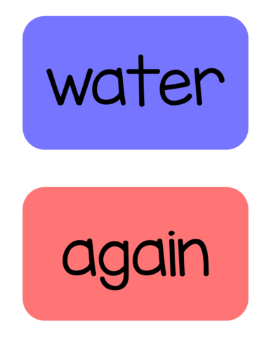 Year 1 and Year 2 (KS1) Common Exception Words Flashcards | Teaching ...