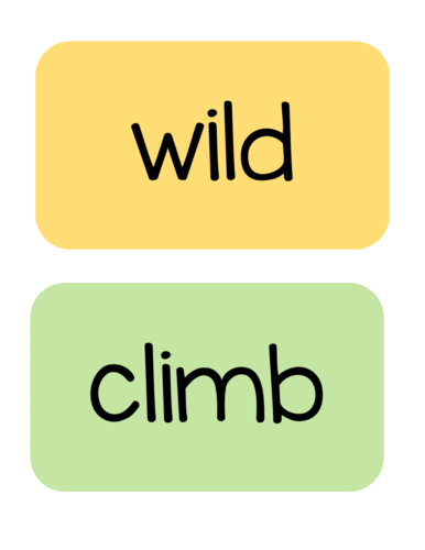 Year 1 and Year 2 (KS1) Common Exception Words Flashcards | Teaching ...