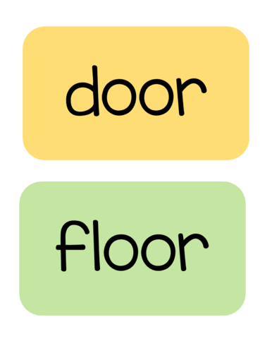 Year 1 and Year 2 (KS1) Common Exception Words Flashcards | Teaching ...