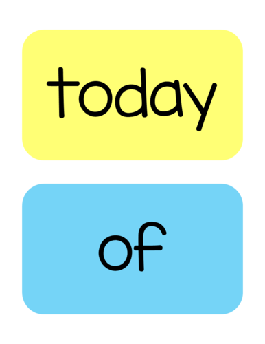 Year 1 and Year 2 (KS1) Common Exception Words Flashcards | Teaching ...