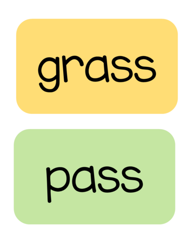 Year 1 and Year 2 (KS1) Common Exception Words Flashcards | Teaching ...