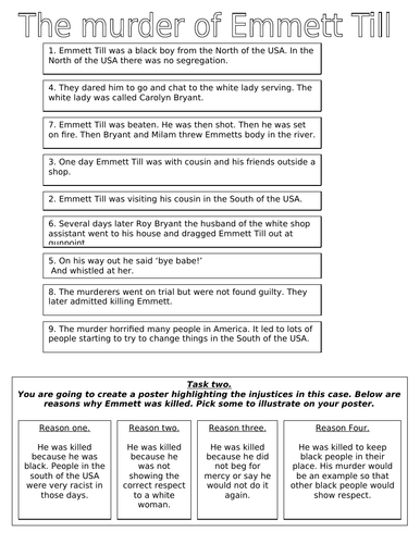 Emmett Till | Teaching Resources