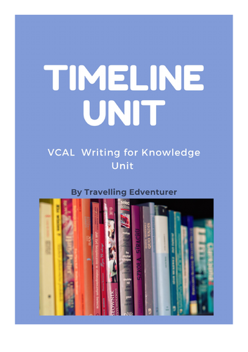 VCAL Literacy - Writing for Knowledge Task | Teaching Resources