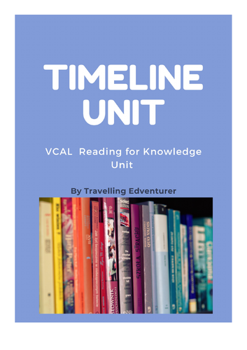 VCAL Literacy - Reading for Knowledge Task | Teaching Resources