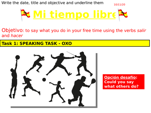 TIEMPO LIBRE BUNDLE | Teaching Resources