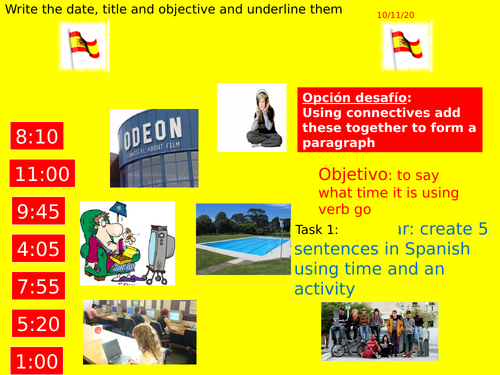 TIEMPO LIBRE BUNDLE | Teaching Resources