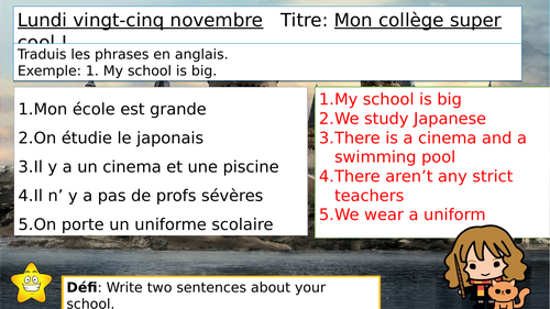 Dynamo 1 Module 2 En classe Bundle | Teaching Resources