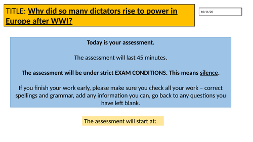 Rise of the Dictators Unit | Teaching Resources