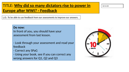 Rise of the Dictators Unit | Teaching Resources