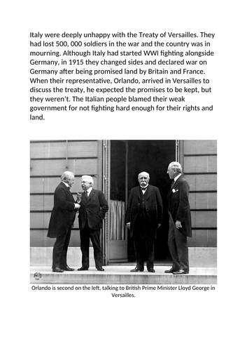 Mussolini: Fascism in Italy | Teaching Resources