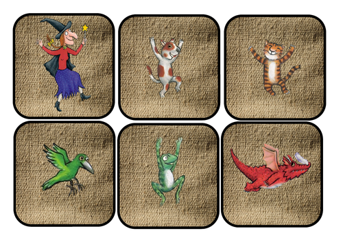 Room on the broom character scavenger hunt | Teaching Resources