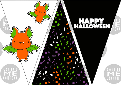 HALLOWEEN | Class Decorations | ART Graphic Design Activity | CRAFT ...