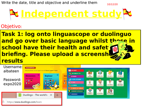 SELF: IB SPANISH AB INITIO BUNDLE - ONLINE | Teaching Resources