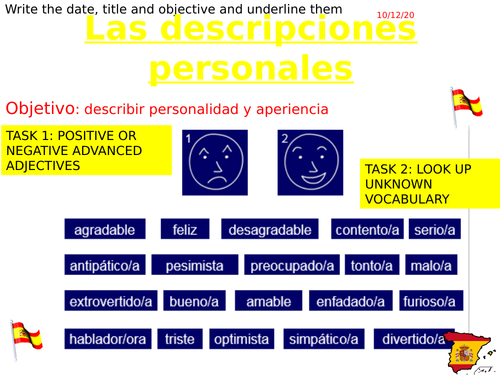 FAMILY AND RELATIONSHIPS: IB SPANISH AB INITIO BUNDLE | Teaching Resources