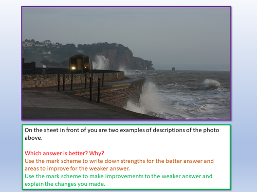 Edexcel Descriptive Writing | Teaching Resources