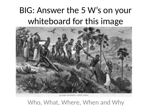 Slavery - Bundle of 5 lessons | Teaching Resources