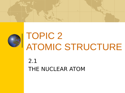 IBDP Chemistry Topics 2 and 12 (Atomic Structure) PowerPoint Bundle ...