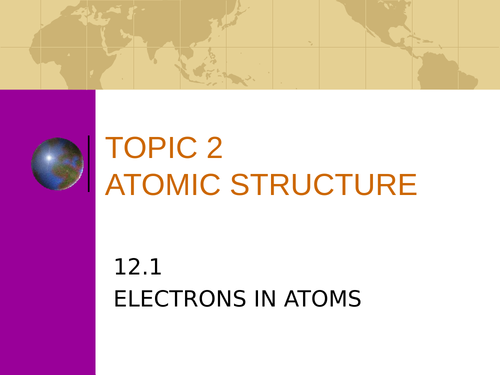 IBDP Chemistry Topics 2 and 12 (Atomic Structure) PowerPoint Bundle ...