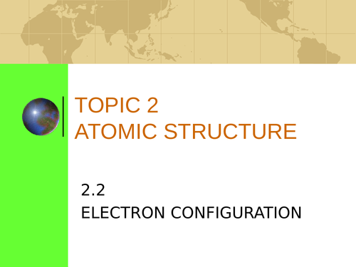 IBDP Chemistry Topics 2 and 12 (Atomic Structure) PowerPoint Bundle ...