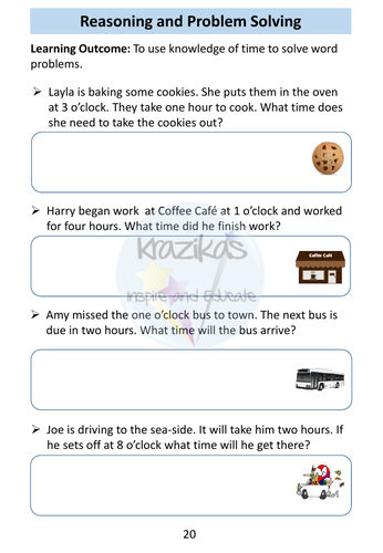 Functional Skills Maths - Entry Level 1 - Time | Teaching Resources