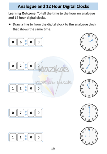 Functional Skills Maths - Entry Level 1 - Time | Teaching Resources