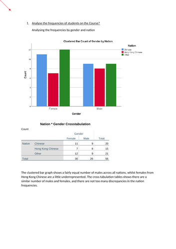 Using SPSS: Representing ordinal, nominal and continuous data ...