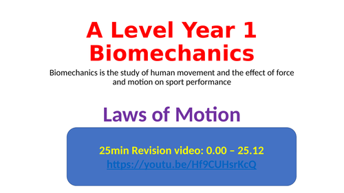 OCR A Level PE Year 1&2 Applied Anatomy & Physiology, Exercise ...