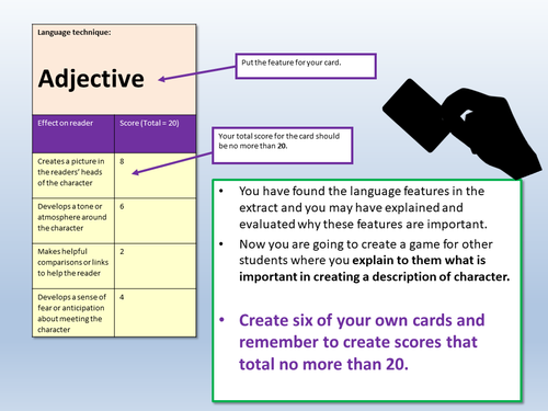 Edexcel Language Techniques | Teaching Resources