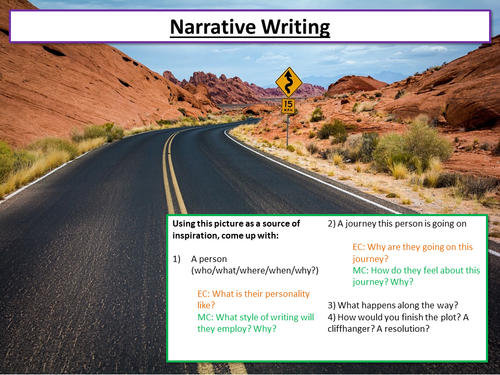 Edexcel Narrative Writing | Teaching Resources