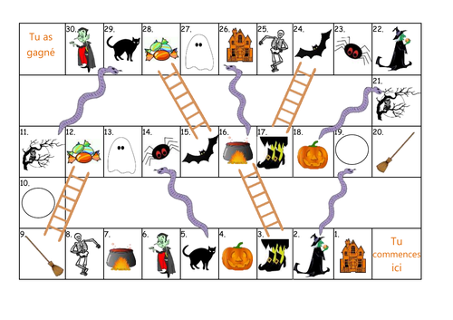 FRENCH - HALLOWEEN - GAMES | Teaching Resources