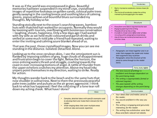 Edexcel English Imaginative Writing | Teaching Resources