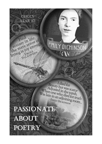 Booklet - Emily Dickinson - Poetry Study | Teaching Resources