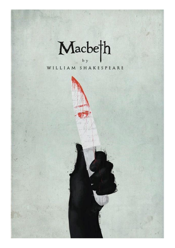 Booklet - Macbeth - Close Study of Literature | Teaching Resources