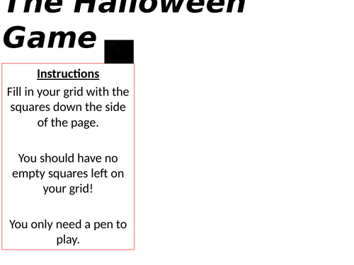 Halloween Dead Pirate Game | Teaching Resources