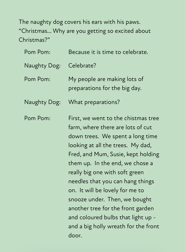 Pom Pom At Christmas: A Fun Activity Resource For Google Classroom ...