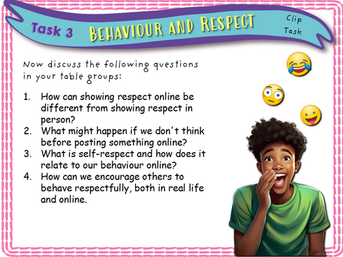 Behaviour and Respect PSHE | Teaching Resources