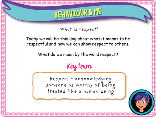 Behaviour and Respect PSHE | Teaching Resources