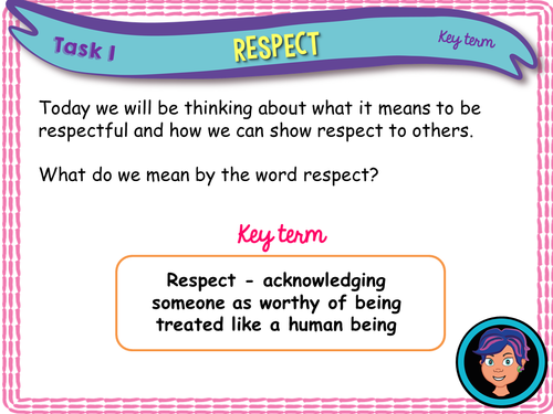 Behaviour and Respect PSHE | Teaching Resources