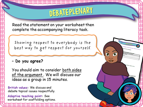 Behaviour and Respect PSHE | Teaching Resources