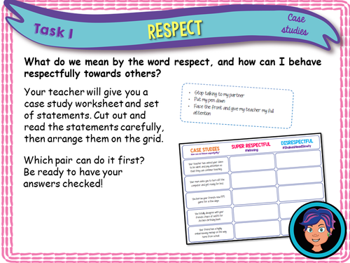 Behaviour and Respect PSHE | Teaching Resources