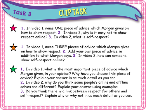 Behaviour and Respect PSHE | Teaching Resources