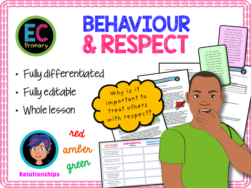 Behaviour and Respect PSHE | Teaching Resources