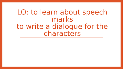 Y3 - Speech Marks/Inverted commas(Stone age boy) | Teaching Resources