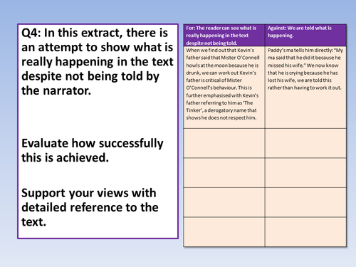 Edexcel English Language Paper 1 Intro | Teaching Resources